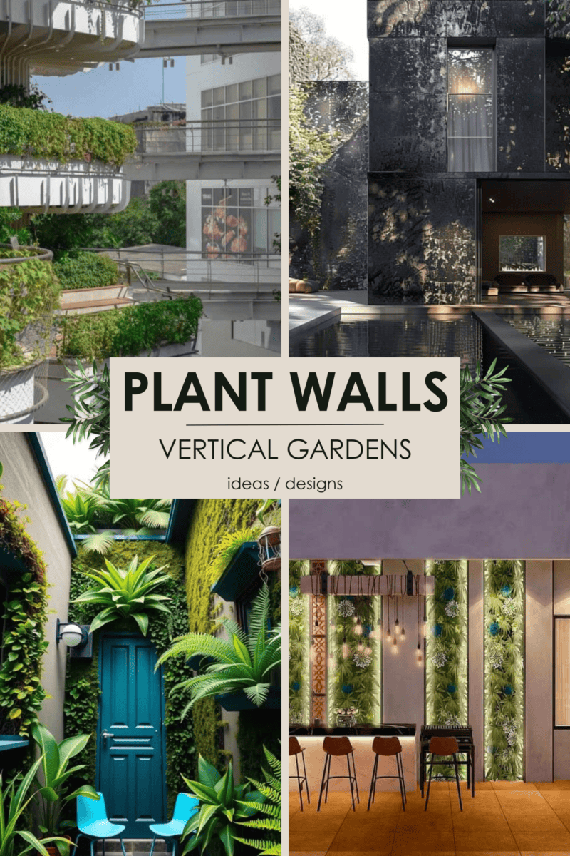 Walls That Bloom: Explore 16 Vertical Garden Trends – DecoFond