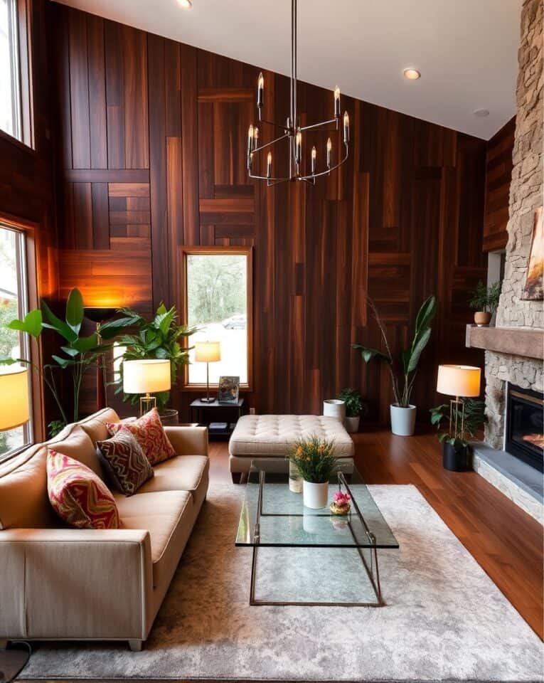 Timeless Warmth: 20 Beautiful Wood Accent Wall Designs – DecoFond