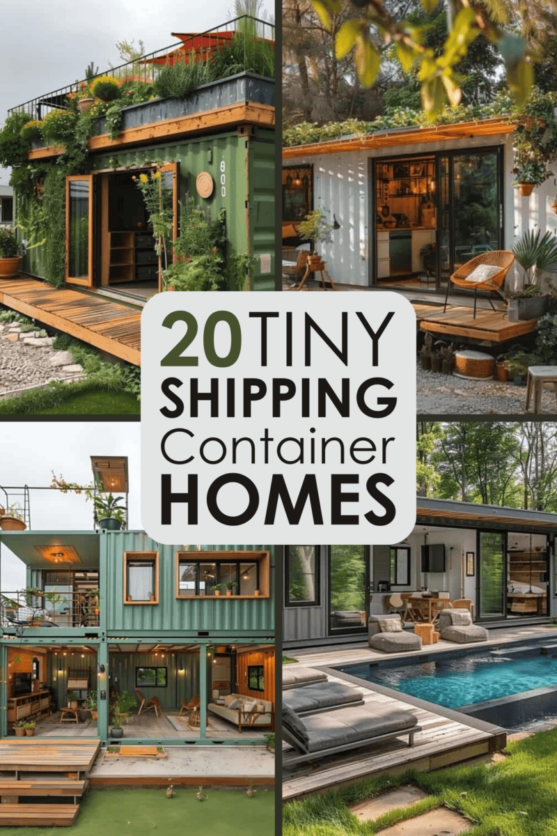 20 Shipping Container Tiny Homes: A Sustainable Living Solution – DecoFond