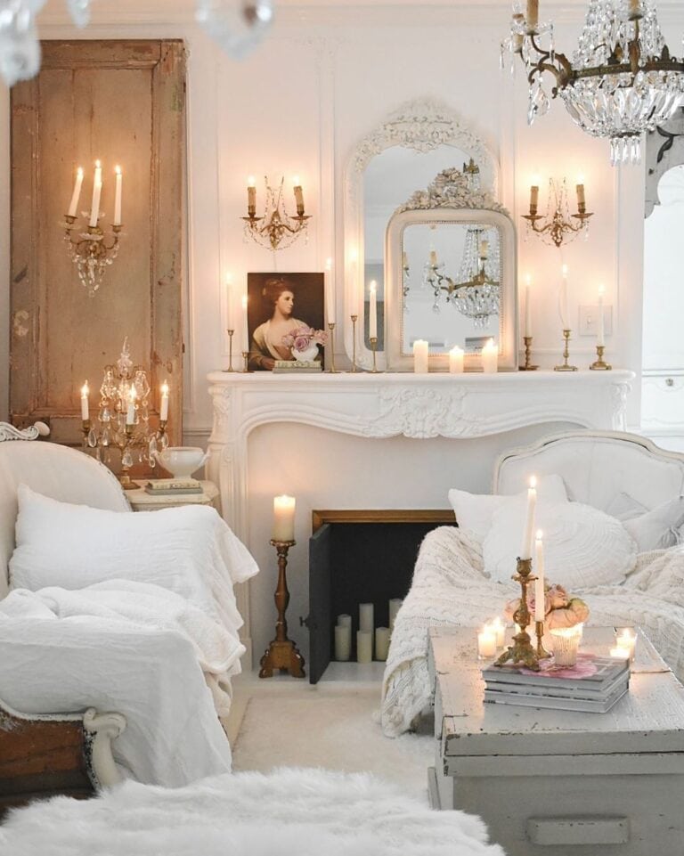 Très Chic: 22 Dreamy French Country Living Room Ideas – DecoFond