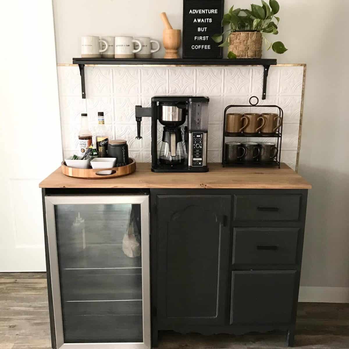 14 Coffee Bar Ideas: Your Own Perfect Caffeine Corner – DecoFond