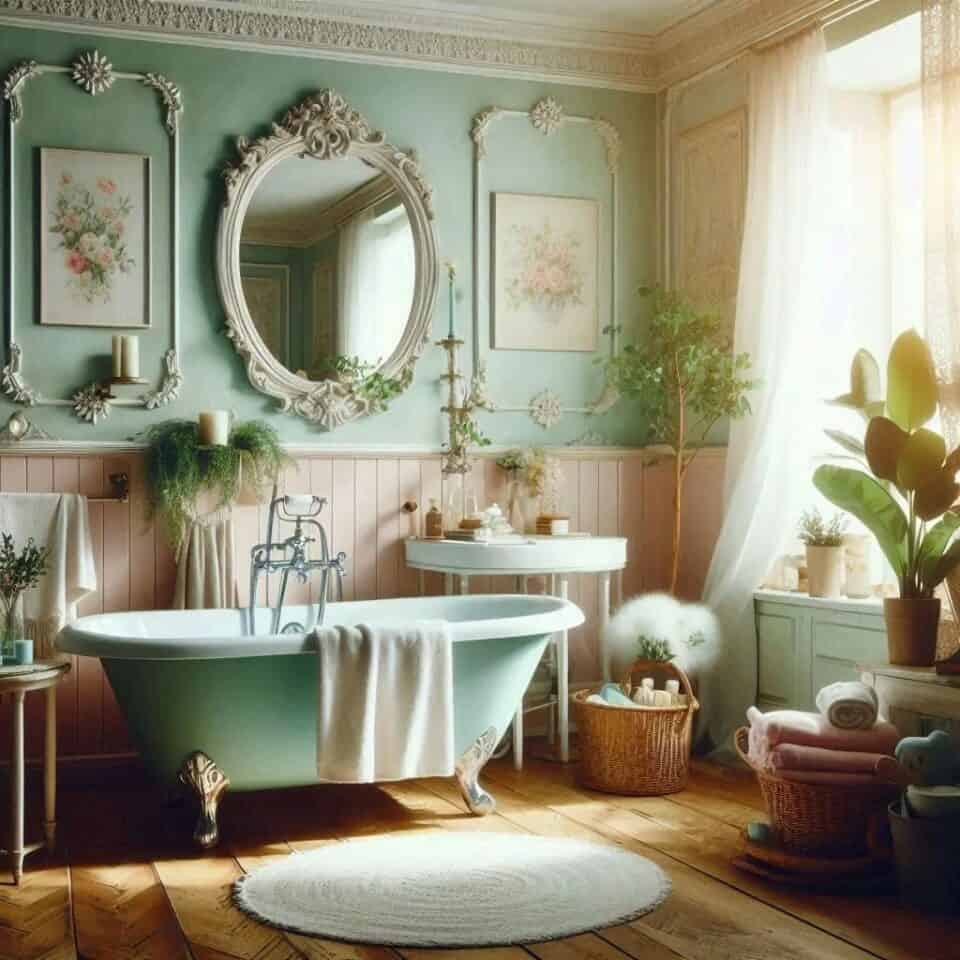 Bathing in Coziness: 16 Cottagecore Bathroom Ideas – DecoFond