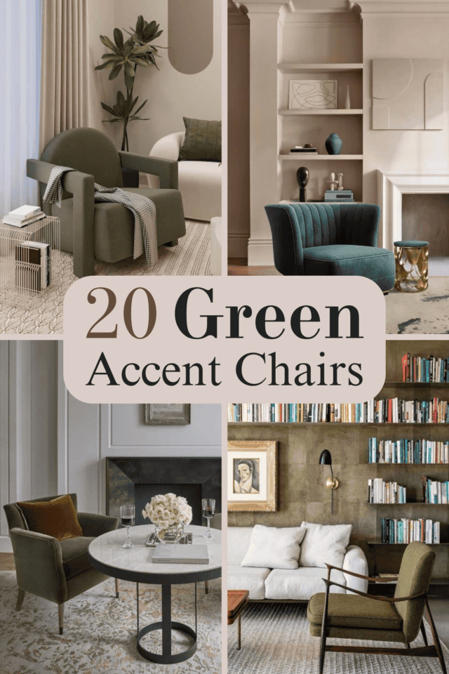 20 Green Accent Chairs That’ll Add Some Serious Sass to Your Space ...