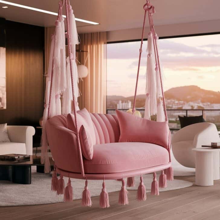 Swing Into Comfort With These Amazing Indoor Swings: 15 Creative Ideas ...