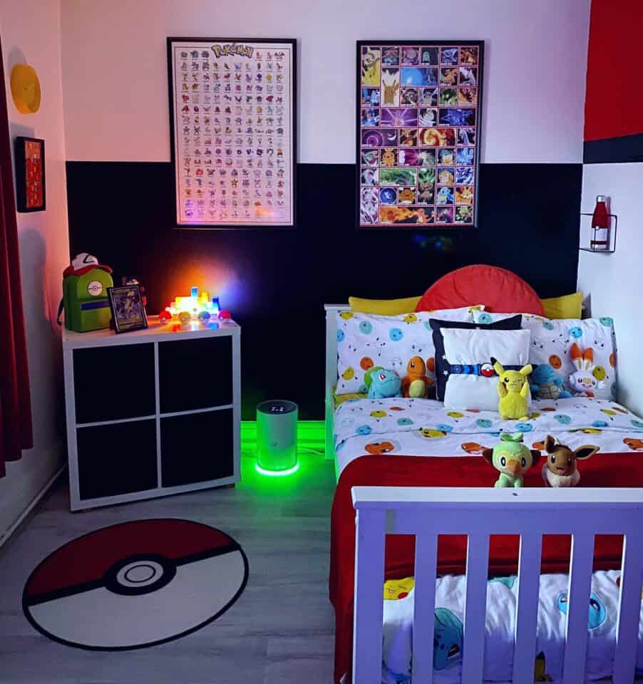 19 Inspirations For Pokemon Bedrooms: Gotta Catch These Ideas! – DecoFond