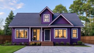Beautiful Purple Perspective: 10 Purple Houses With a Magical Vibe ...
