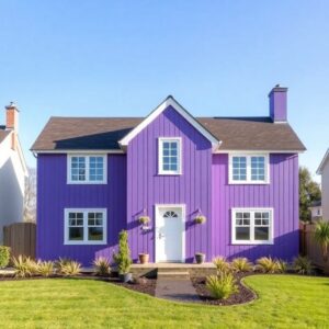 Beautiful Purple Perspective: 10 Purple Houses With a Magical Vibe ...