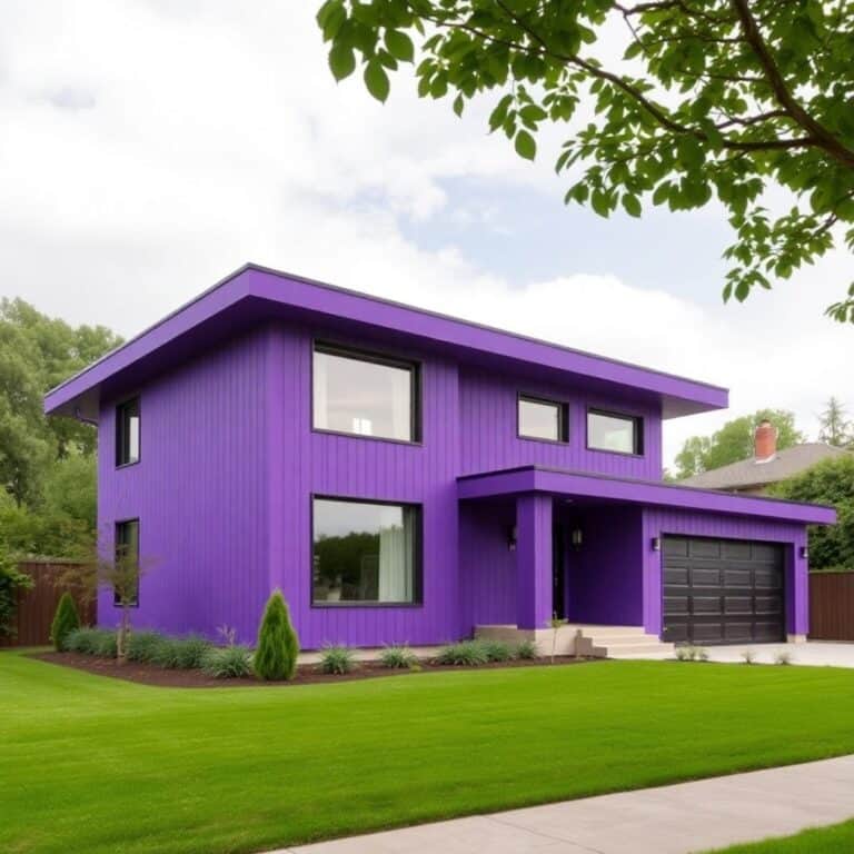 Beautiful Purple Perspective: 10 Purple Houses With a Magical Vibe ...