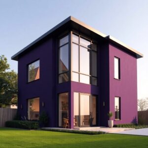 Beautiful Purple Perspective: 10 Purple Houses With a Magical Vibe ...