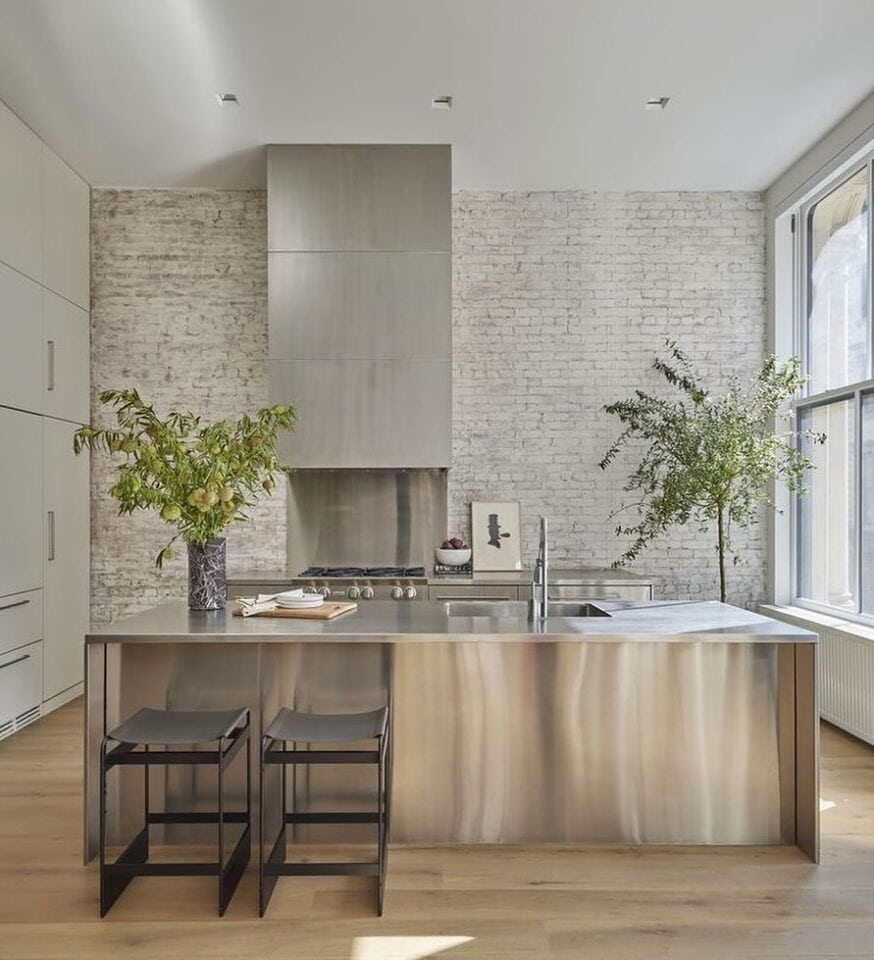 17 Stainless Steel Kitchens – Clean & Modern Cooking – DecoFond