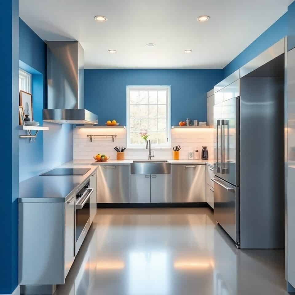 17 Stainless Steel Kitchens – Clean & Modern Cooking – DecoFond