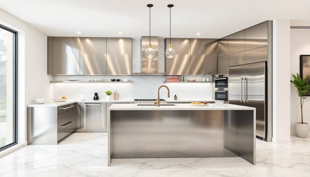 17 Stainless Steel Kitchens – Clean & Modern Cooking – DecoFond