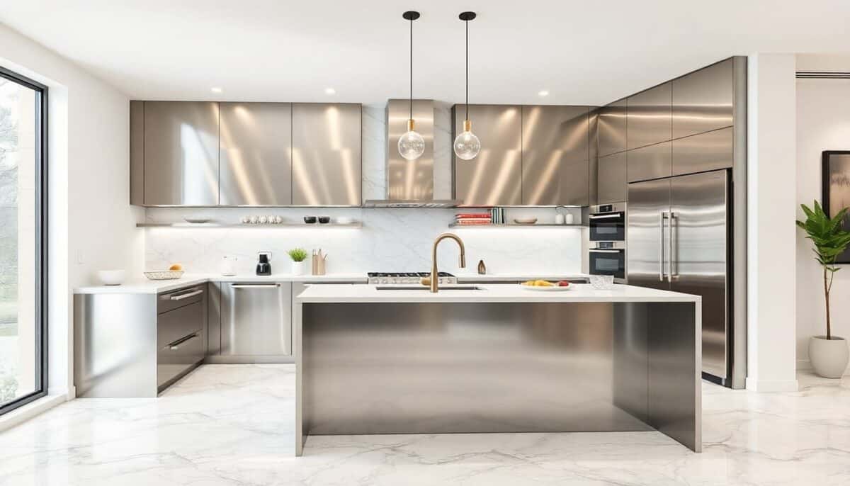 17 Stainless Steel Kitchens – Clean & Modern Cooking – DecoFond