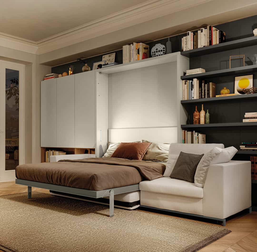 Space-Saving Marvels: Explore 16 Murphy Bed Designs – DecoFond