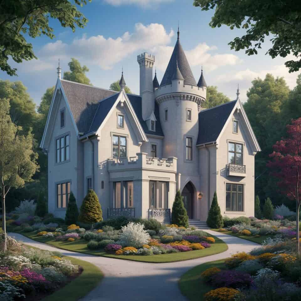 Where Fairytales Begin: 10 Castle-Inspired Houses – DecoFond
