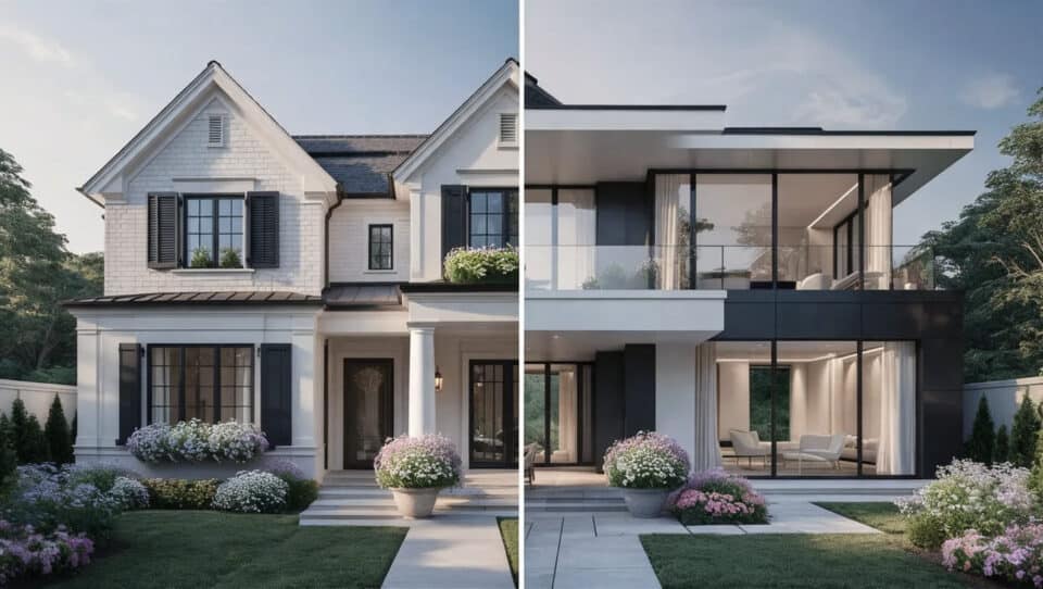 Classic vs Modern: Which Style Wins the Curb Appeal Crown? – DecoFond