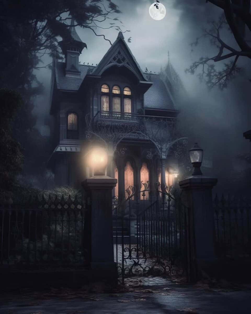 Nightmarish Style: 9 Spookiest Haunted House Designs – DecoFond
