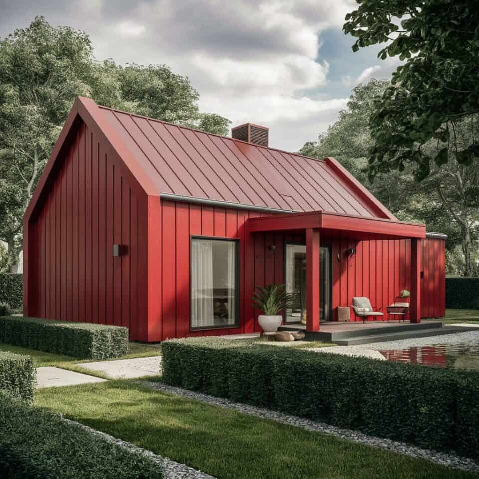 The Shades Of Passion: 10 Red Houses That Stand Out – DecoFond