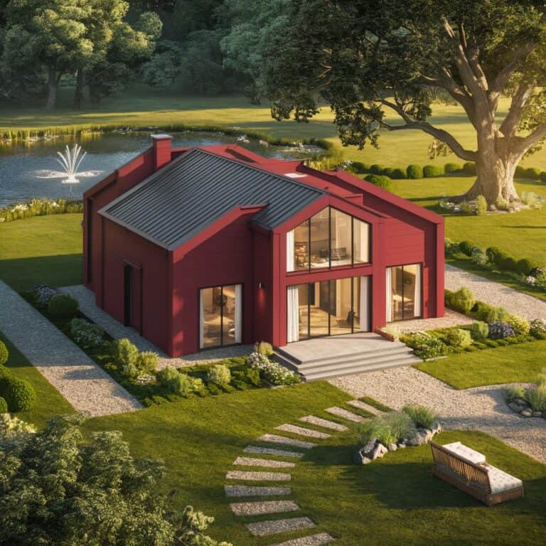 The Shades Of Passion: 10 Red Houses That Stand Out – DecoFond