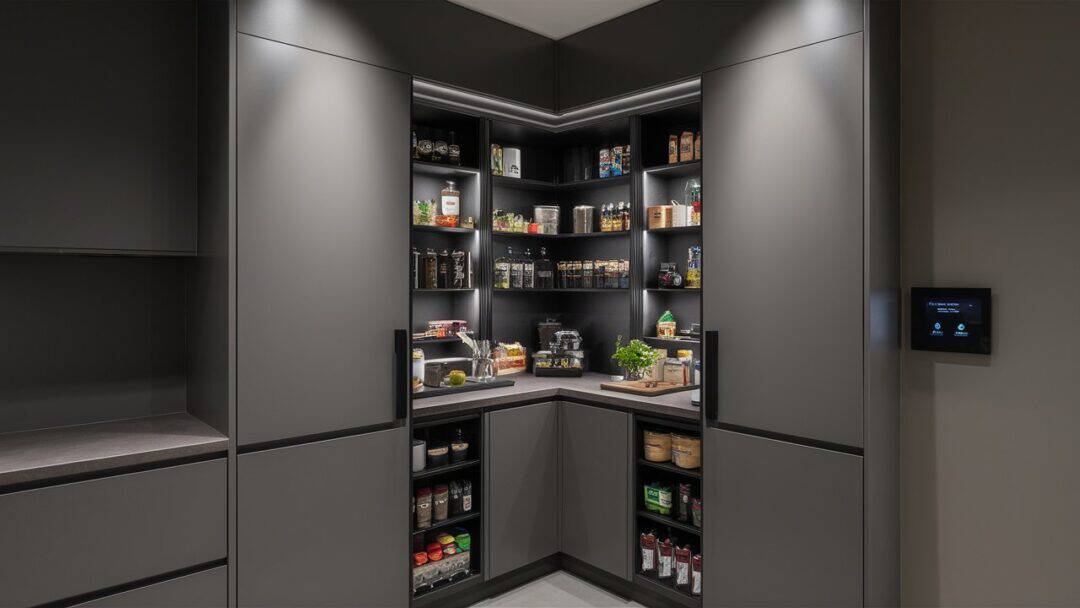 6 Corner Pantry Designs That Maximize Space and Style – DecoFond