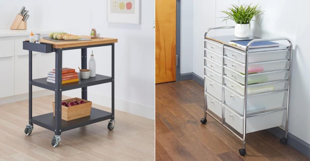Wheel Life Hacks: 7 Clever Uses for Rolling Carts In Your Home – DecoFond