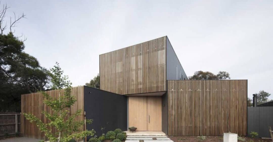 10 Ways a Wooden Slat Facade Elevates Modern Exterior Design – DecoFond