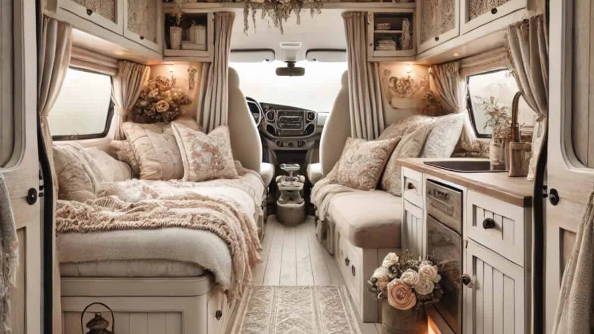 10 Gorgeous Van Interiors That Make Tiny Living Look Chic – DecoFond