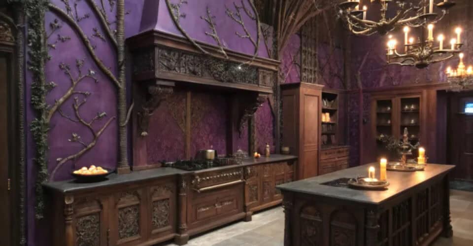 6 Gothic Kitchens to Bring Dark Elegance into Your Home – DecoFond