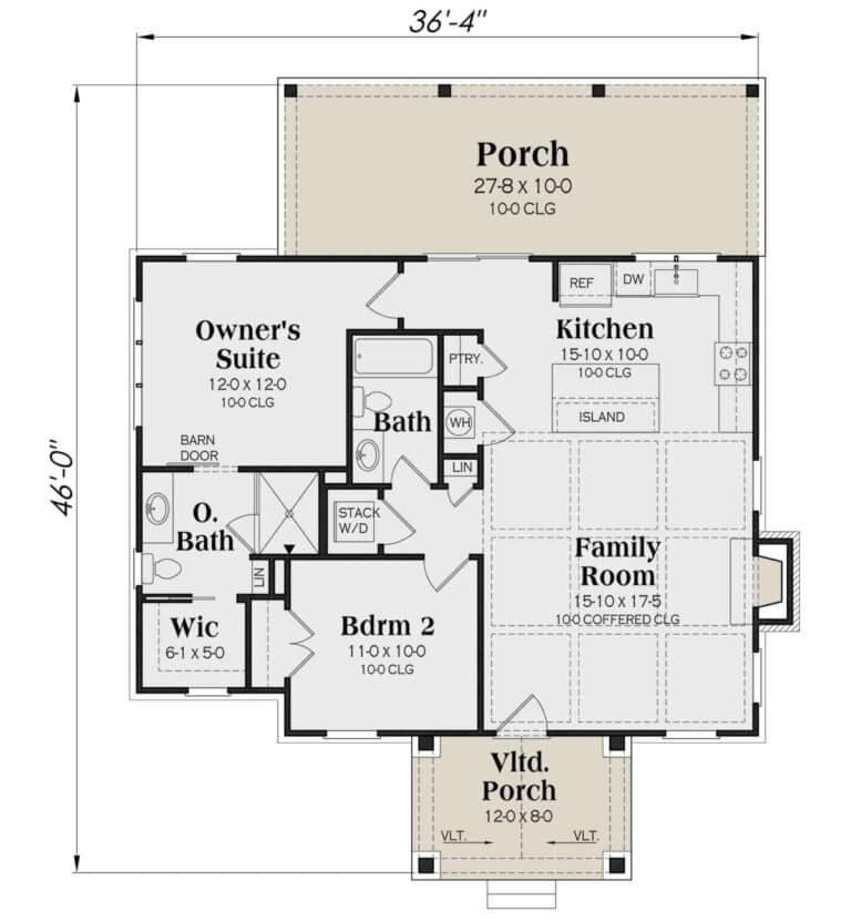 A Cozy Farmhouse Plan For the Modern Country Dweller – DecoFond