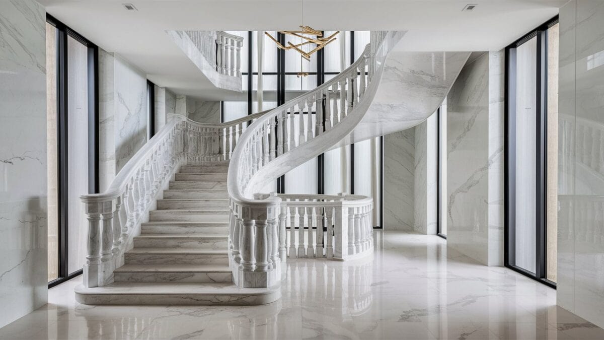 6 Marble Staircases for Making a Grand and Luxurious Statement – DecoFond