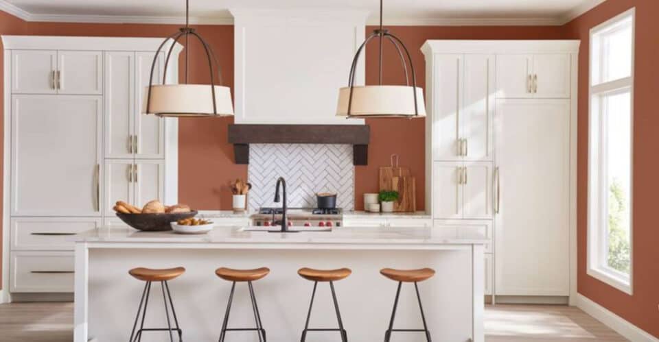 11 Paint Colors That Perfectly Pair With White Kitchen Cabinets – DecoFond