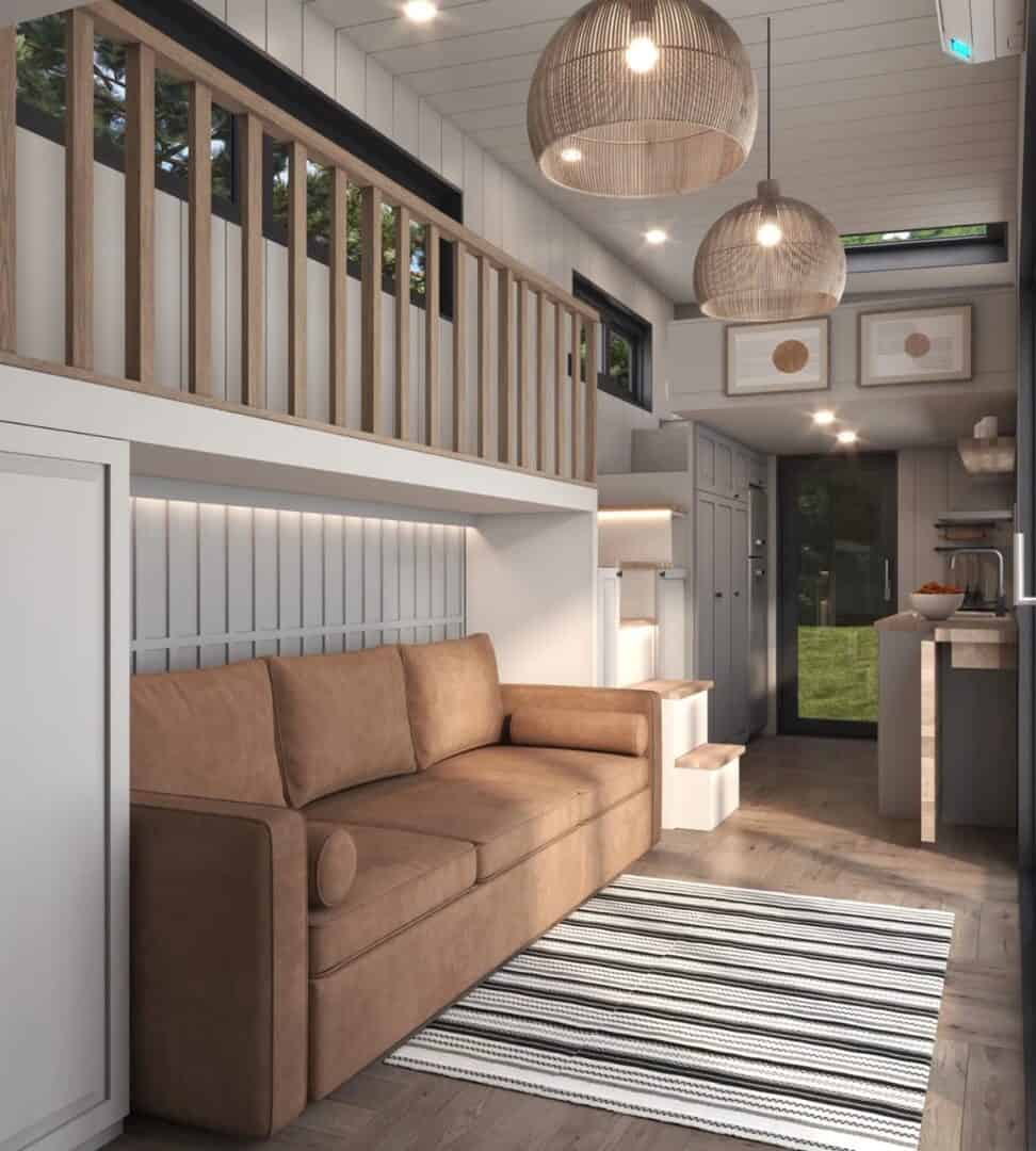 Step Inside This Two-Loft Tiny Home That Is Both Functional And Dreamy – DecoFond