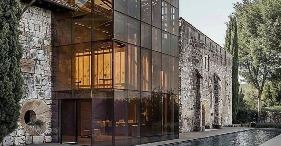 12 Contemporary Stone Houses That Blend Old and New – DecoFond