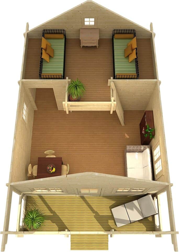 This Amazon Tiny House Features A Front Porch And Embodies Southern Charm – DecoFond