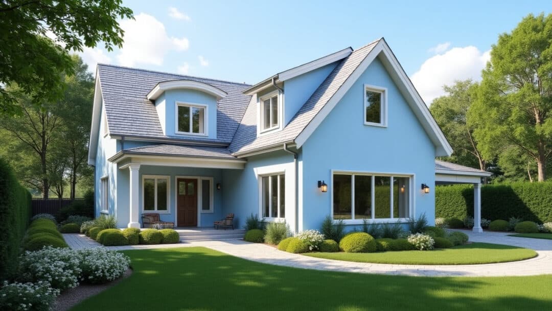 Here’s How Light Blue Houses Make the Perfect First Impression – DecoFond