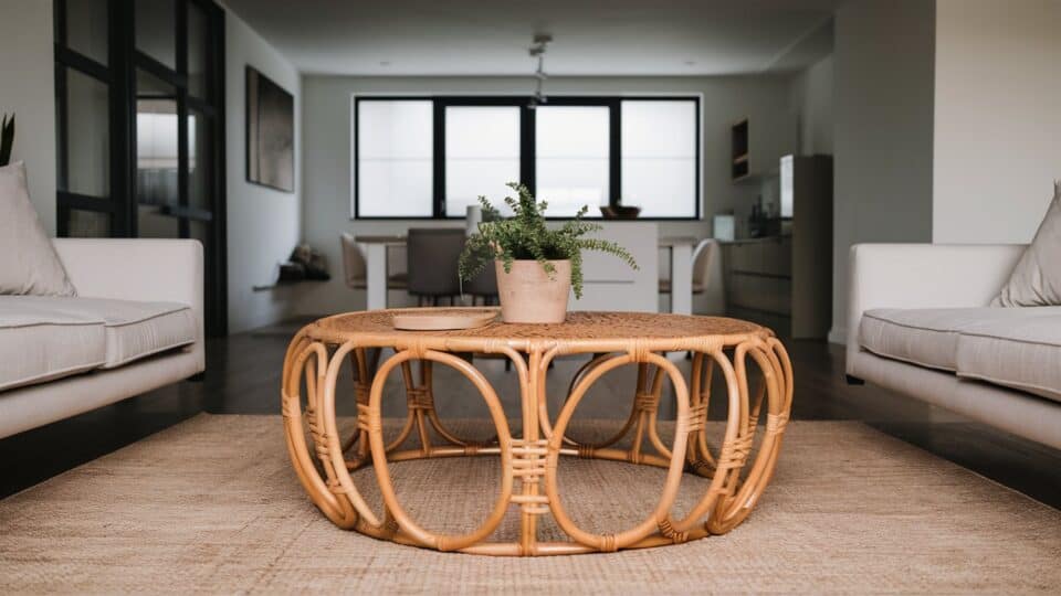 10 Perks of Rattan Coffee Tables That Add Texture and Warmth – DecoFond