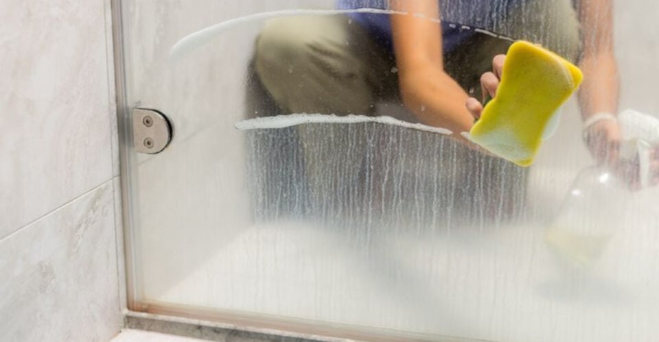 10 Easy Ways To Clean Glass Shower Door From Soap Scum And Hard Water ...