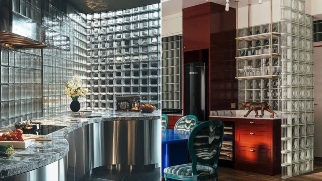10 Gorgeous Kitchens That Show Off Glass Blocks Like Never Before ...